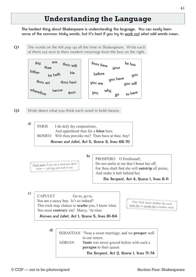KS3 English Workbook (with answers): for Years 7, 8 and 9 (CGP KS3 ...
