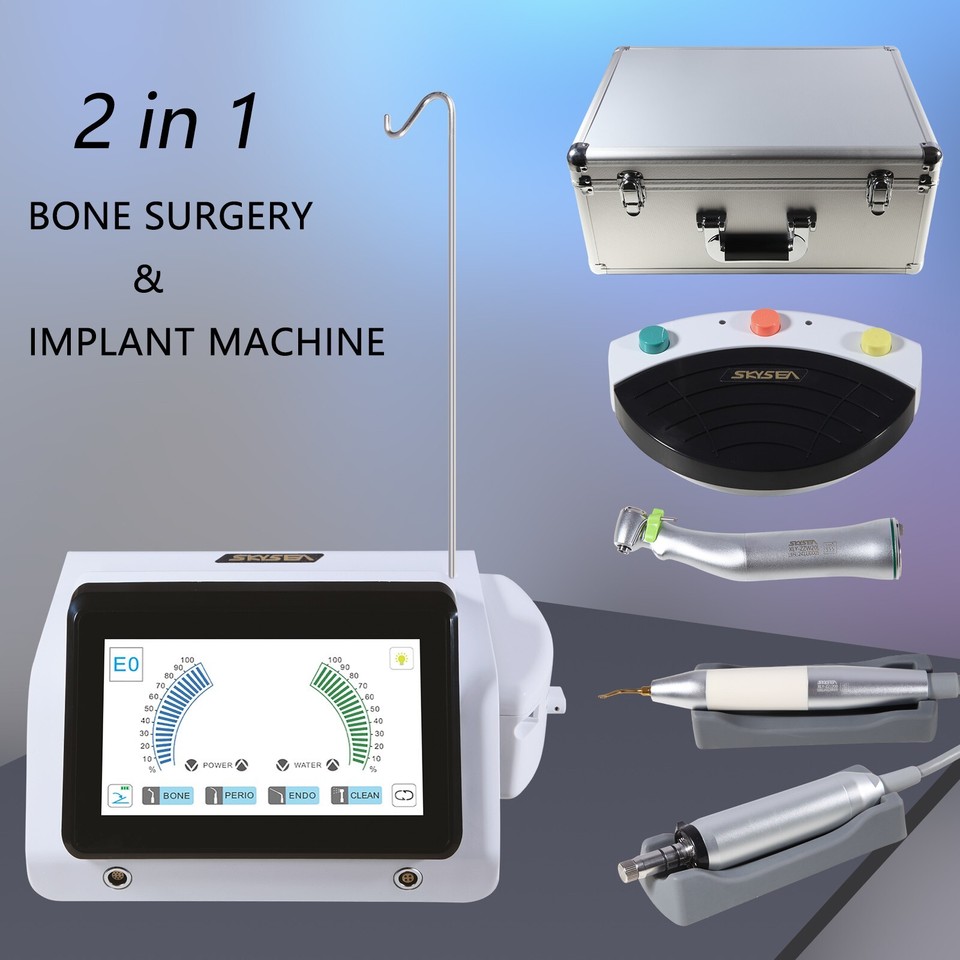 2in1 Dental Surgery Piezosurgery Ultrasonic Bone Cutter+Surgical ...
