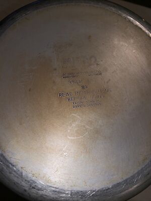 4 qt MIRRO-MATIC Pressure Cooker, Vintage, Aluminum, 394M MADE IN THE ...