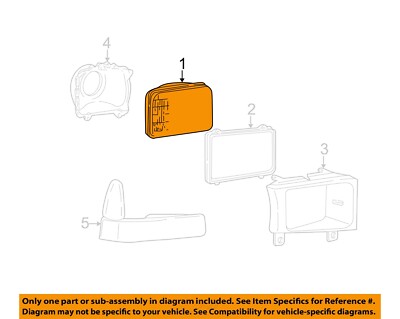 FORD OEM 84-23 Aerostar Front Lamps Headlamp Components-Sealed Beam ...