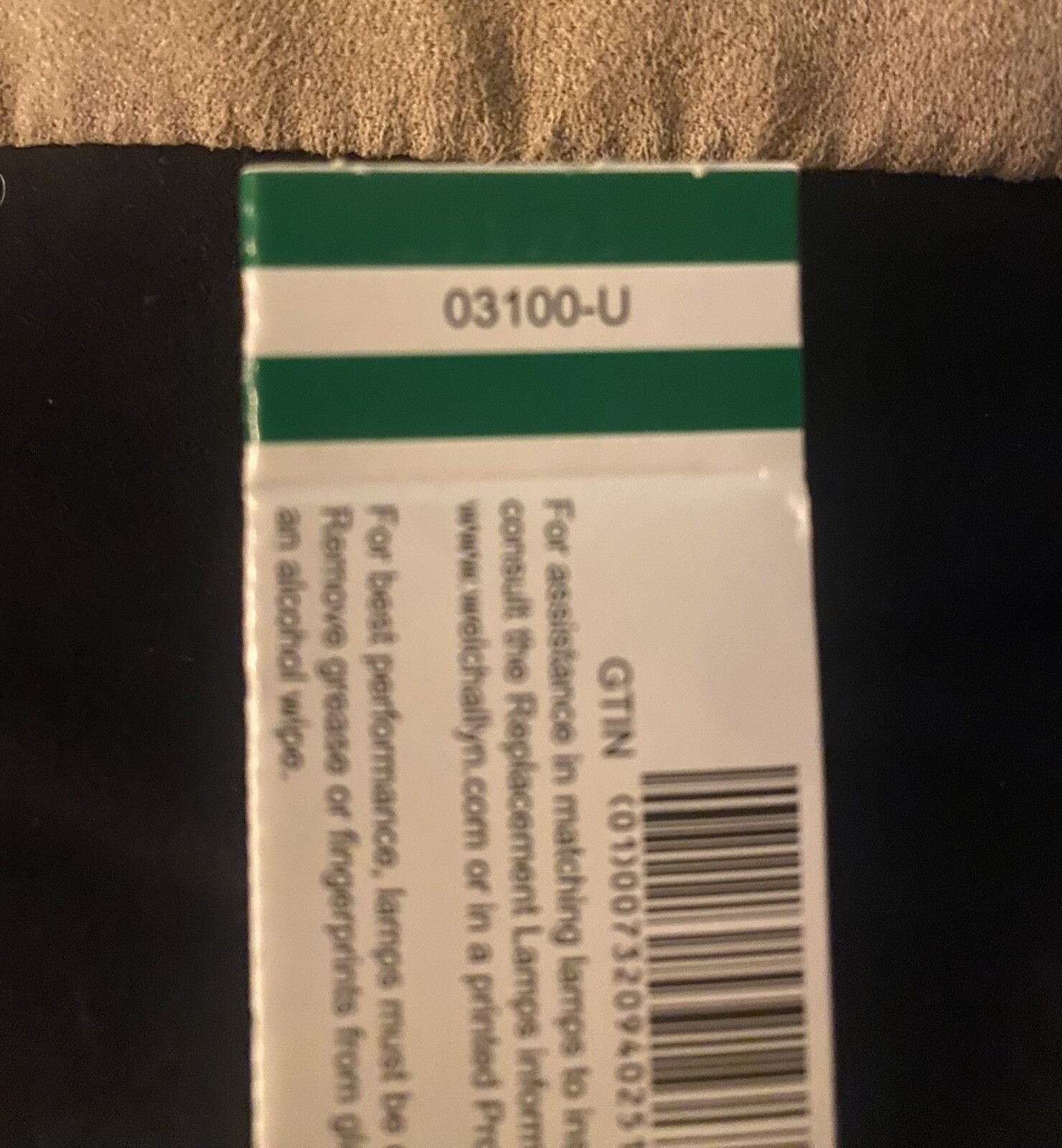 Welch Allyn 03100-u Halogen 3.5v Replacement Lamp for sale online | eBay