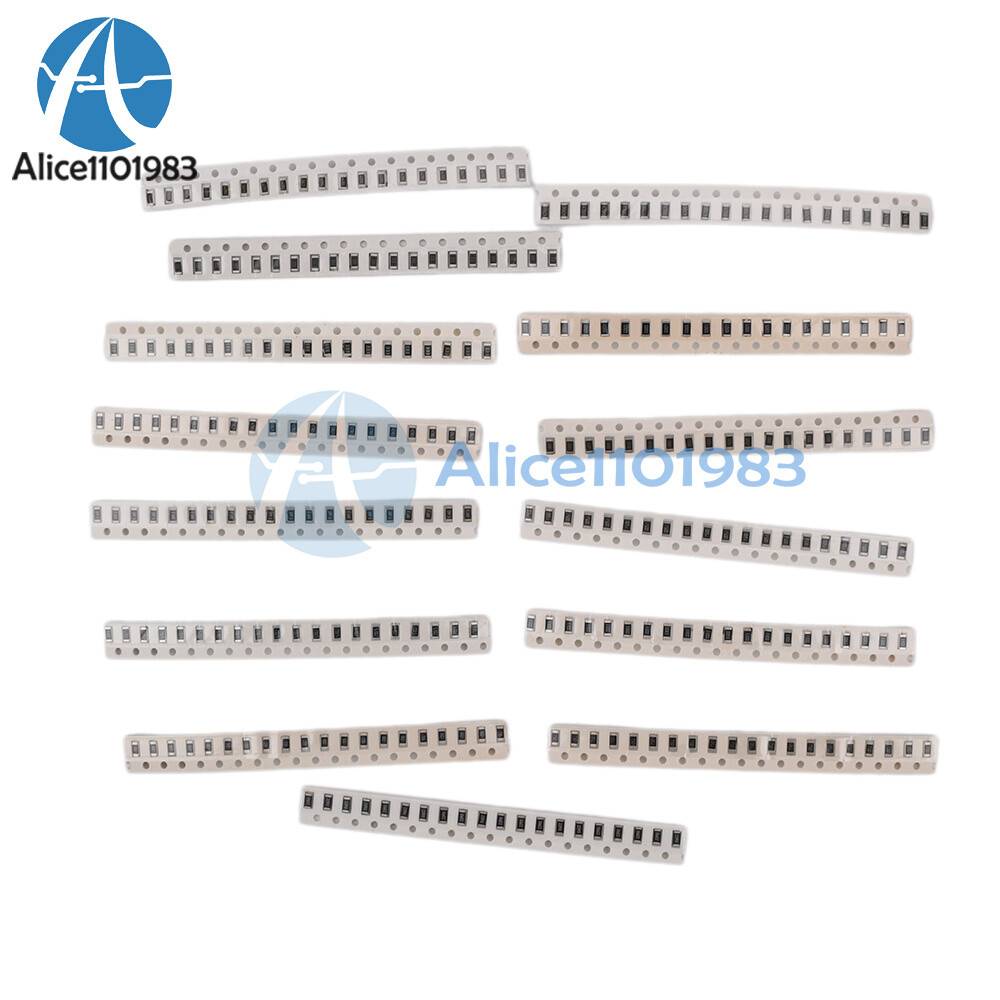 660PCS 0603 0805 1206 SMD Resistor Set 33 Kinds of Resistors Resistance ...