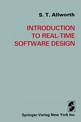 INTRODUCTION TO REAL-TIME SOFTWARE DESIGN By Allworth - Hardcover ...