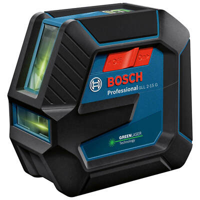 Bosch GLL 2-15 G Green Beam Line Laser Level | eBay UK