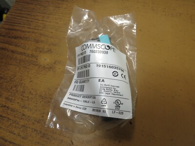 Brand New Commscope 760230938 360 DPis-12LC-LS Fiber Adapter Packs Aqua ...