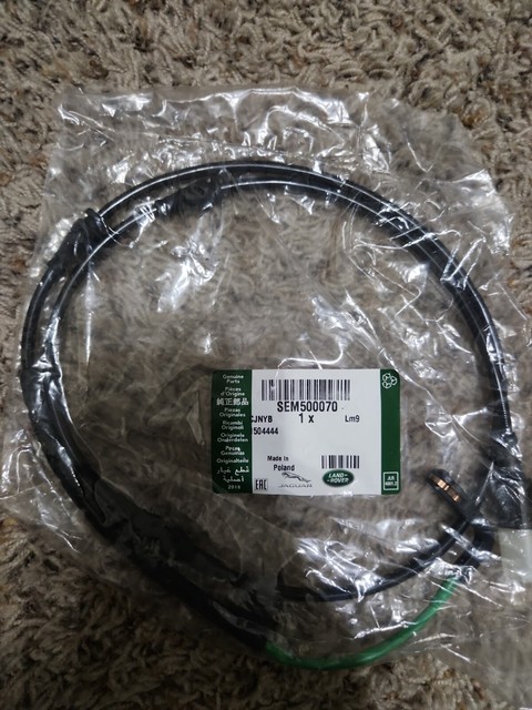 Genuine Land Rover Brake Pad Sensor Front Wear Warning Lr4 SEM500070 ...