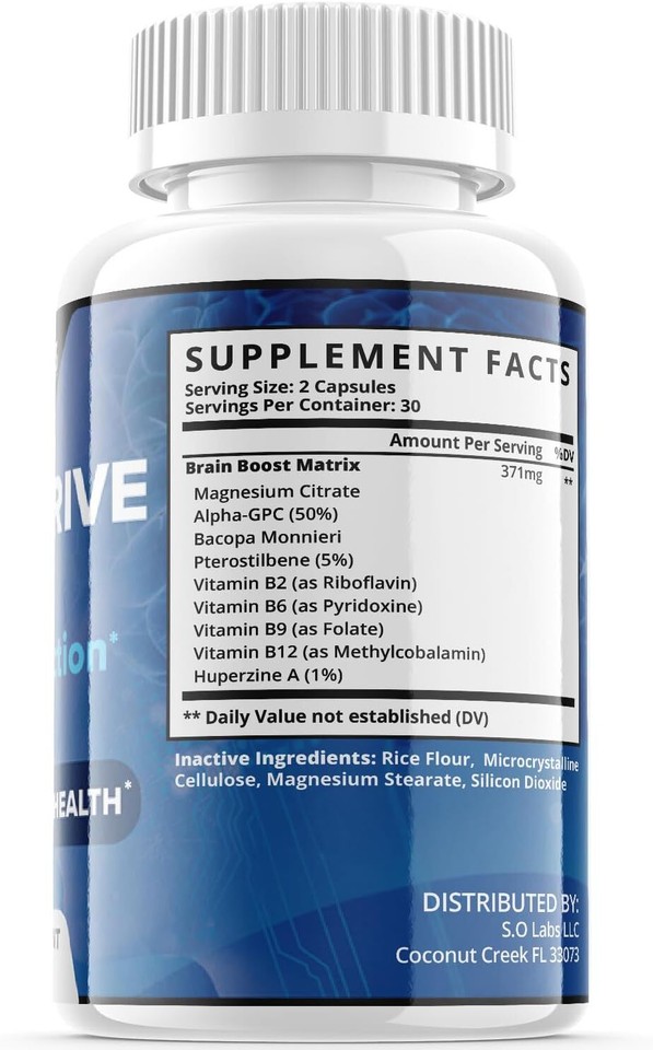 Neuro-Thrive Pills - Neuro-Thrive Nootropic Supplement For Brain Health ...