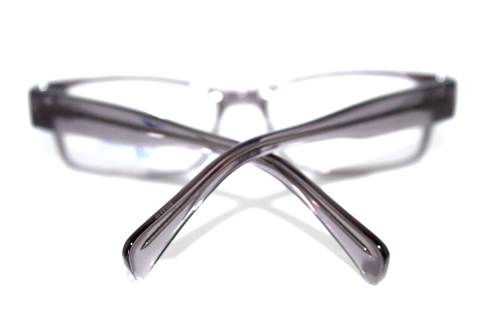 NEW MODERN OPTICAL SLICK GREY AUTHENTIC EYEGLASSES FRAMES 49-17-135MM ...