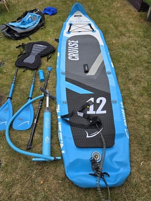 Bluefin 12' cruise Inflatable SUP Paddle Board | eBay UK