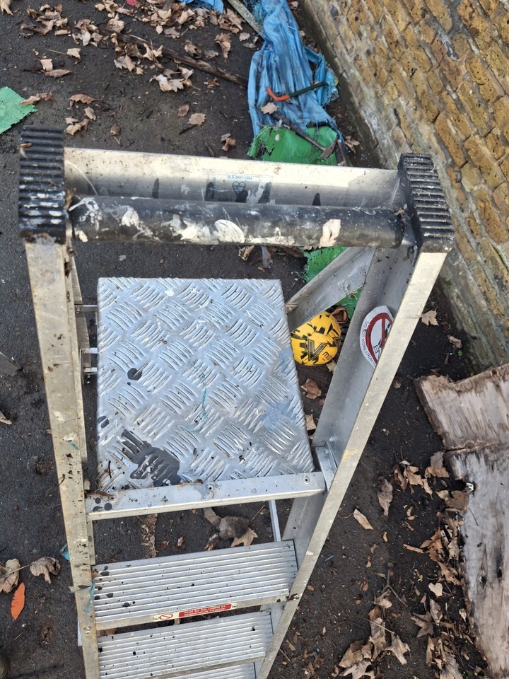 2 x Aluminium Step Ladders Heavy Duty | eBay UK