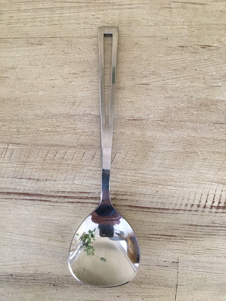 Flat Tip Sugar Spoon Supreme Cutlery Towle APERTO Stainless Modern ...