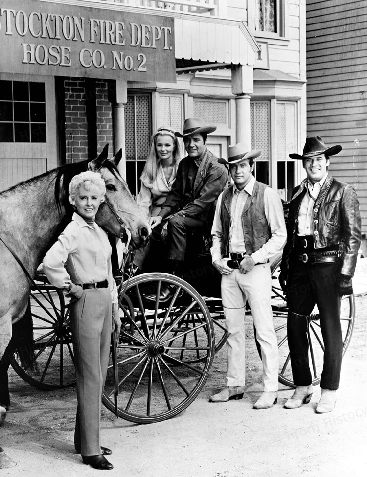 8x10 Print Barbara Stanwyck Lee Majors Linda Evans The Big Valley 1965 ...