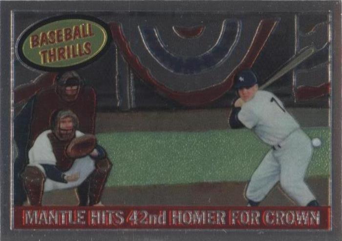 1997 Topps - Mickey Mantle Reprints Mickey Mantle #26 Finest 1959 Topps ...