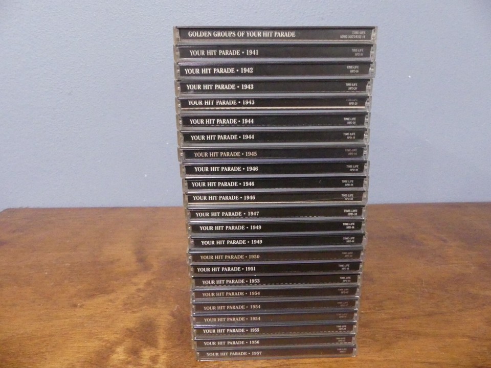 Lot 23 Your Hit Parade Time Life CD 40s 50s Big Band Compilation CDs | eBay