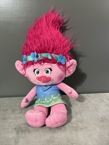 Trolls Live Poppy Plush Doll Soft Stuffed Character Toy 2019 Dreamworks ...