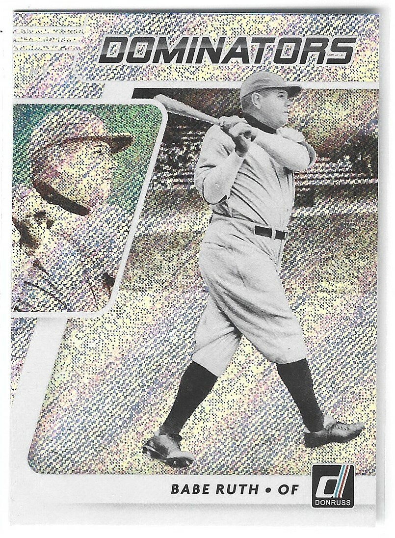 BABE RUTH 2021 DONRUSS DOMINATORS RAPTURE YANKEES O2 | eBay