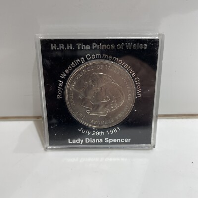 HRH The Prince Of Wales And Lady Diana Spencer 1981 Coin ...