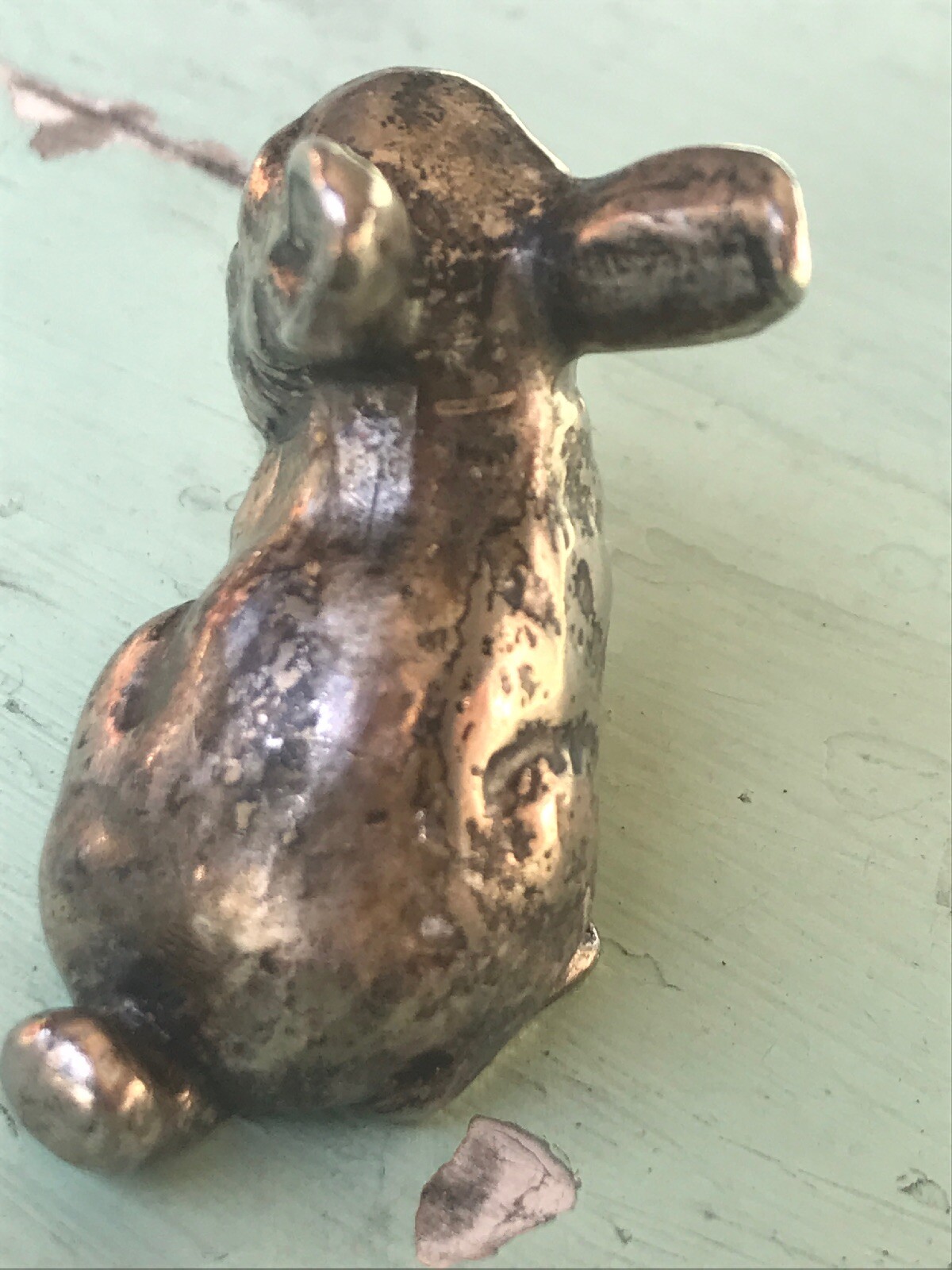 Peltro Pewter Hase Kaninchen Italy Rabbit Figur | eBay.de