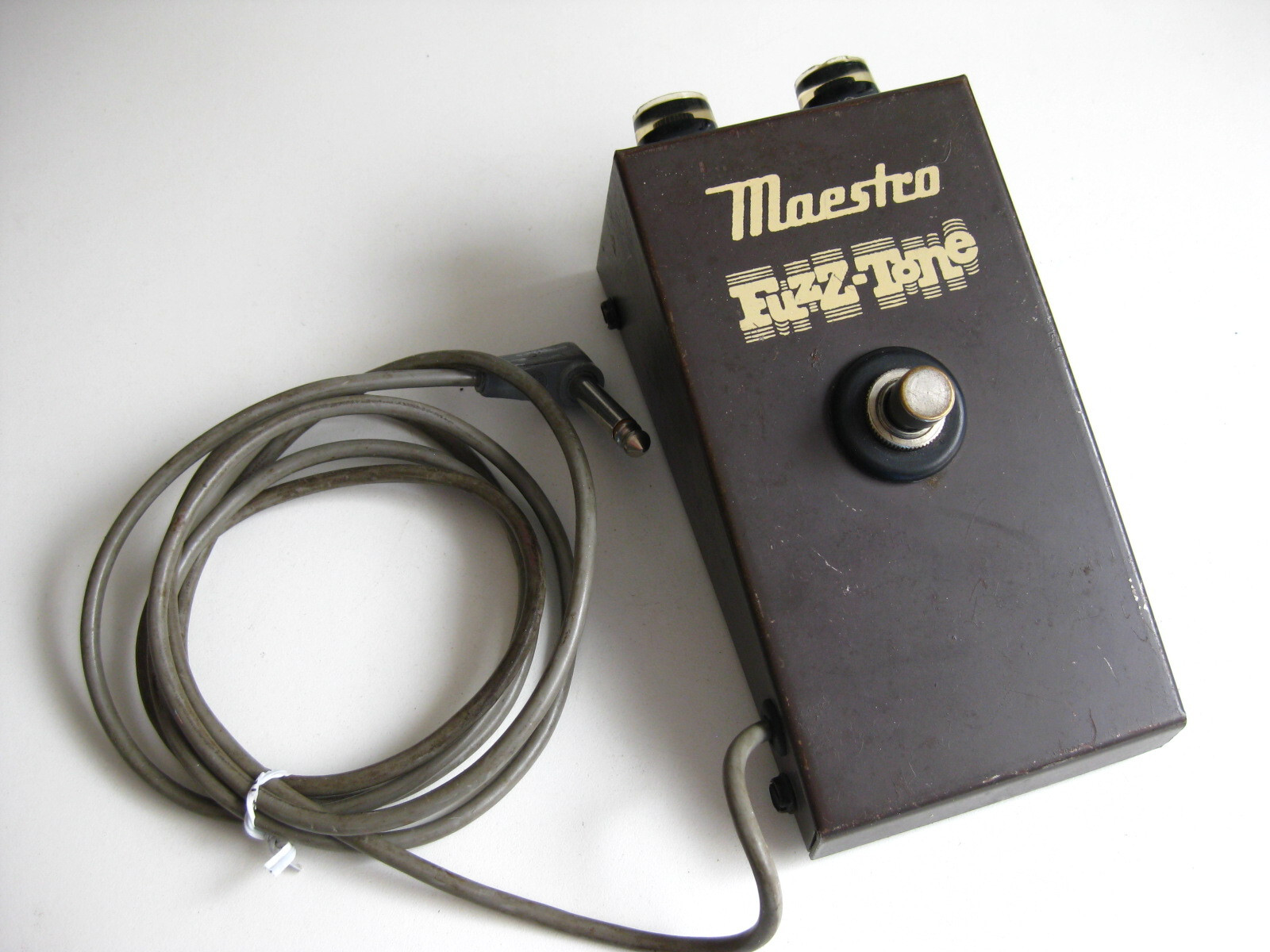Vintage 1965 Maestro FZ-1A Fuzz Tone by Gibson Fuzz Guitar Effect Pedal ...