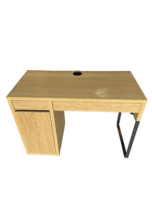 IKEA Micke Desk in Oak colour | eBay UK