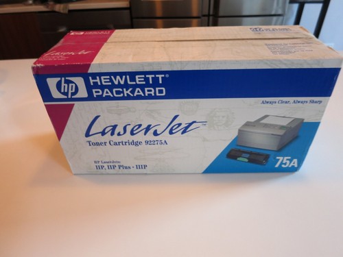 Brand New Genuine OEM 75A HP Laser Jet Toner Cartridge 92275A Unopened ...