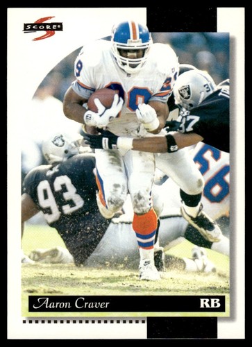 1996 Score Aaron Craver Denver Broncos #160 18997 | eBay