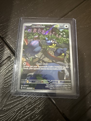 Pokemon Paldea Evolved Rookidee Illustration Card 225/193 Near Mint ...