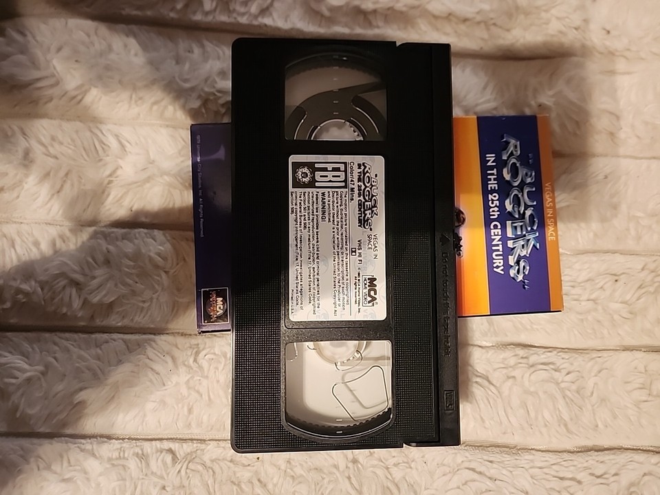 Buck Roger's in the 25th century "Vegas in Space" VHS 1979 Universal ...