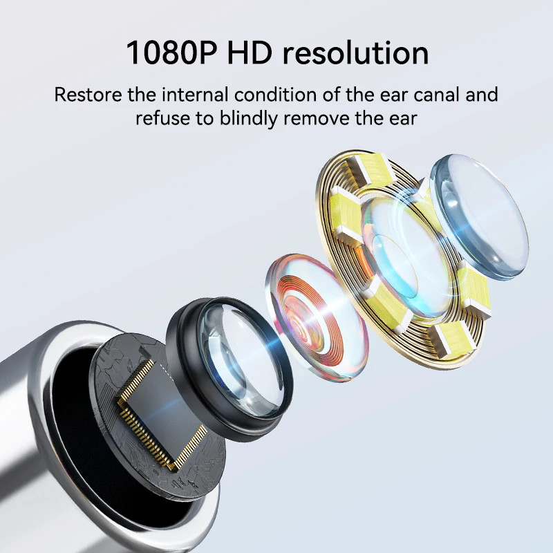 3.9mm USB-C Ear Camera Otoscope for Android iOS iPhone PC Ear Wax ...