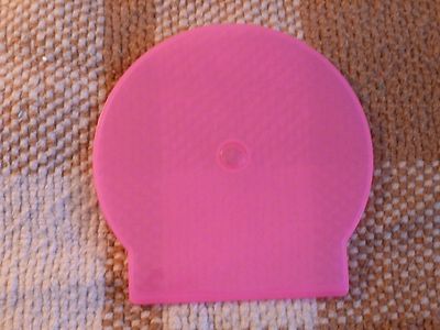 HOT PINK C-Shell Slim Clam Case CD DVD Poly Jewel Cases see through 6 ...