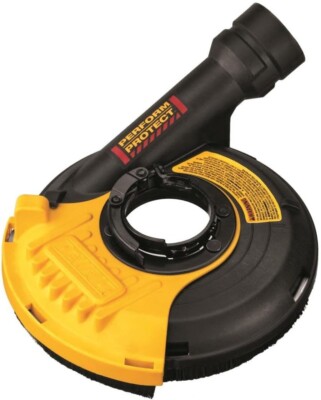 DEWALT 5" Surface Grinding Dust Shroud | eBay