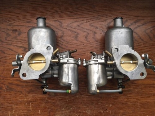 MATCHED PAIR OF REFURBISHED TWIN SU HS4 1-1/2" CARBURETORS. FREE ...