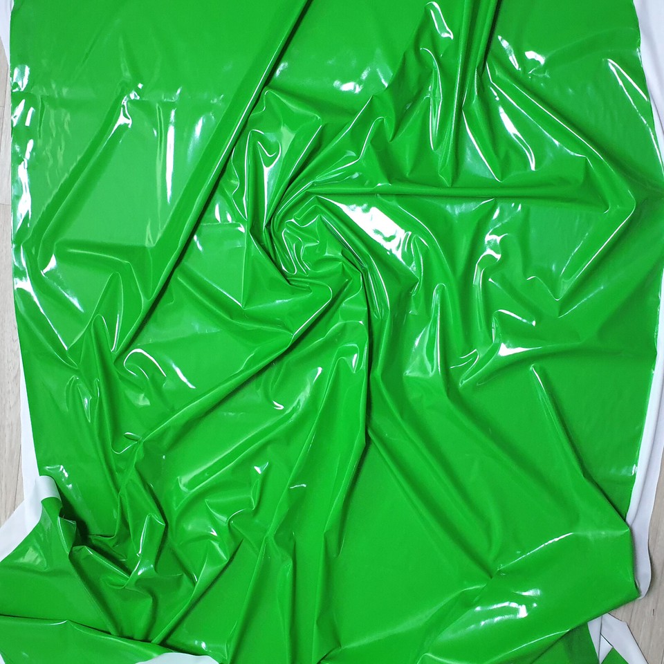 SHINY HIGH GLOSS PVC STRETCH RUBBER VINYL PLEATHER GOTH FETISH CLOTH ...
