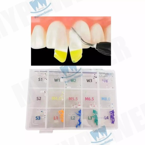 Dental Clear Matrix Anterior Posterior Teeth Matrix Wedges Kit Fit ...