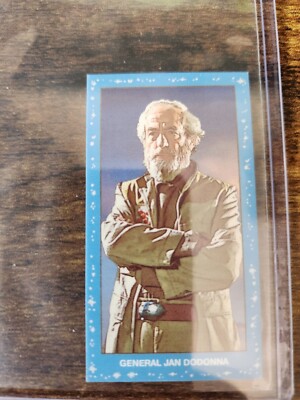 2022 Topps Star Wars 206 Wave 1 General Jan Dodonna Blue Starfield SP ...