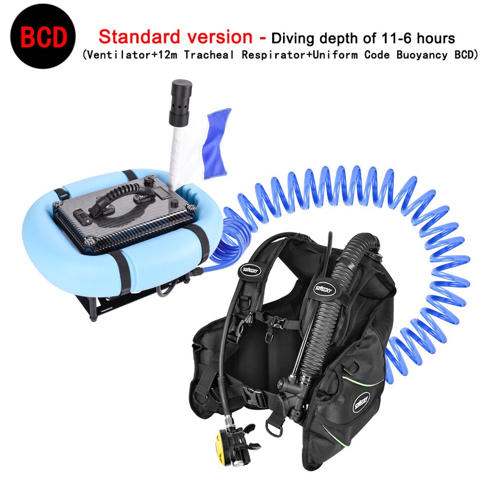 Diving Systems Scuba Gear Underwater Breathing System 60Min 11-16M ...