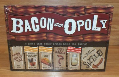 Late For the Sky - Bacon-Opoly Fun Board Game For up to 6 Players ...