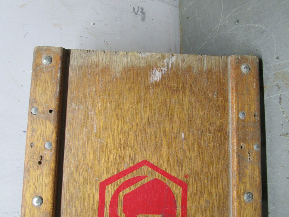 Vintage Wooden Matco Tools C333 Laydown Creeper w/Steel Wheels ...