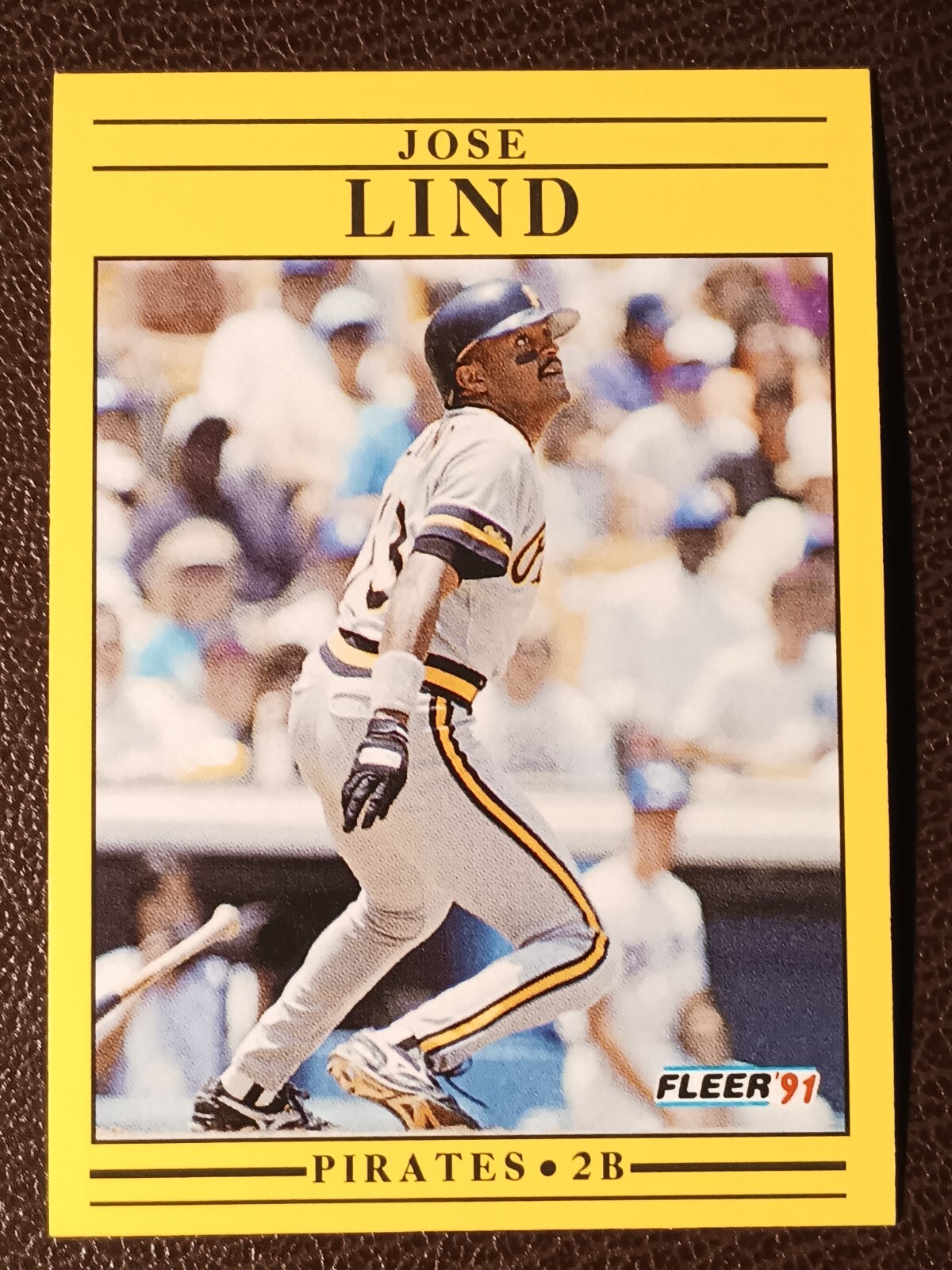 JOSE LIND PITTSBURGH PIRATES 1991 FLEER BASEBALL CARD #43 | eBay