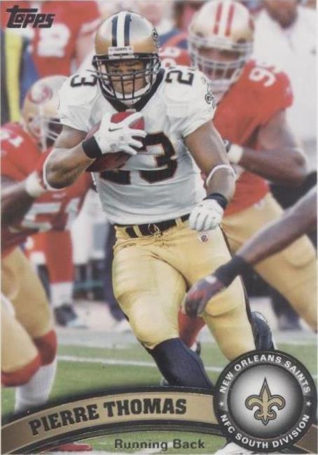 2011 Topps - Pierre Thomas #94 for sale online | eBay