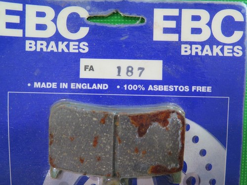 EBC - FA187 - Organic Brake Pads NOS (8A2-1) | eBay