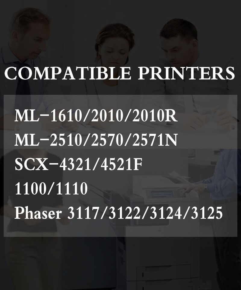 2PK ML2010 MLT-2010 Toner Cartridge for ML-2510 ML-2570 ML-2571N ML ...