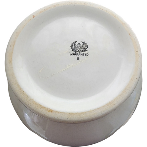 Bennett Pottery Large White Ironstone Slop Pot or Jardiniere | eBay