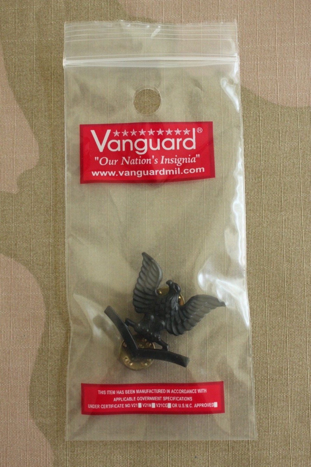 USN US NAVY ALL RATES E-4 PO3 PETTY OFFICER 3RD CL. 8 POINT COVER BADGE ...