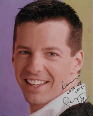 Sean Hayes Will & Grace Autographed 8X10 (signature personalized to ...