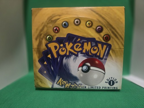 Pokemon Base Set First Edition Empty Booster Box | eBay