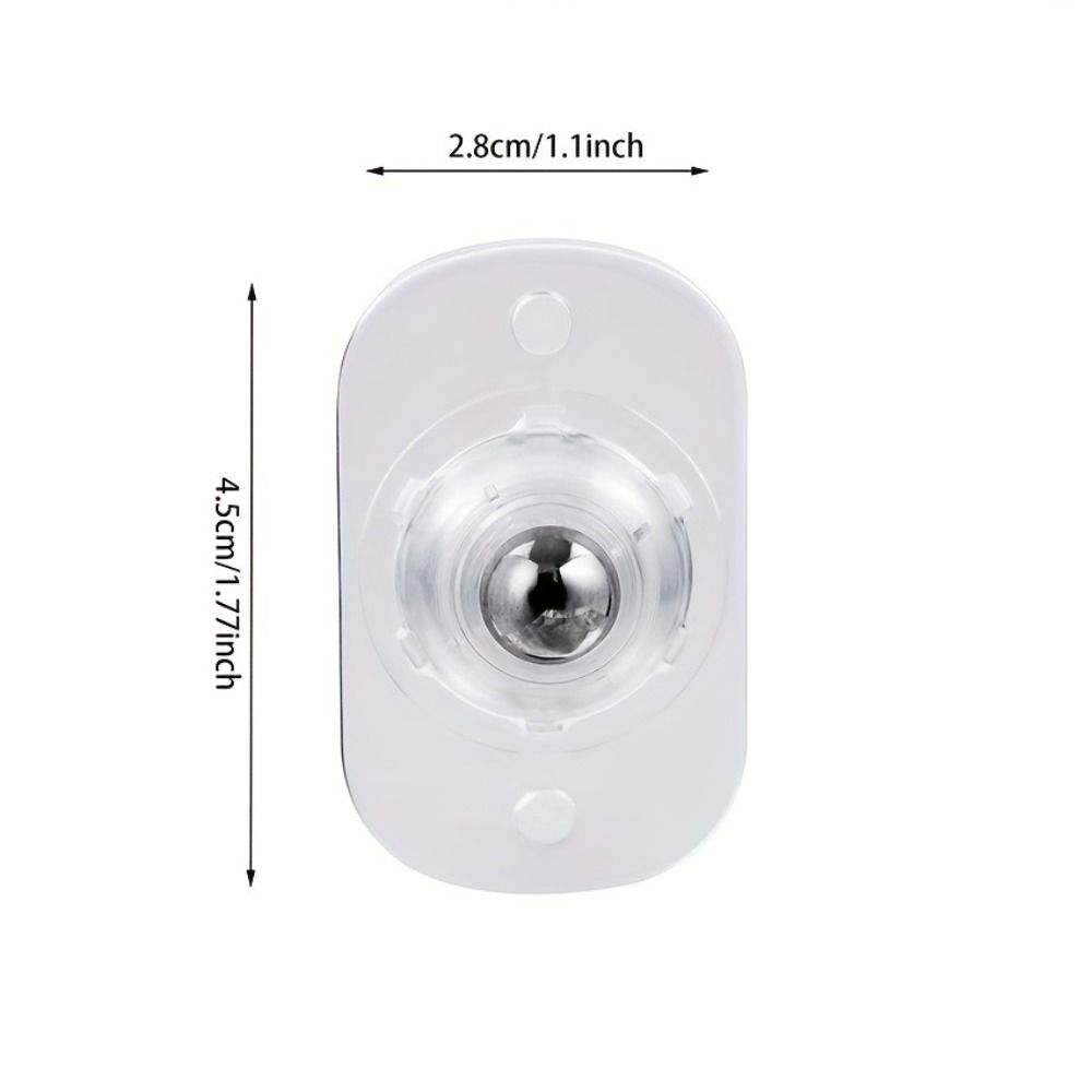 4pcs Self Adhesive Moving Rollers 360° Rotating Furniture Casters ...