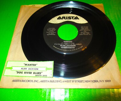 Alan Jackson, Wanted / Dog River Blues | eBay