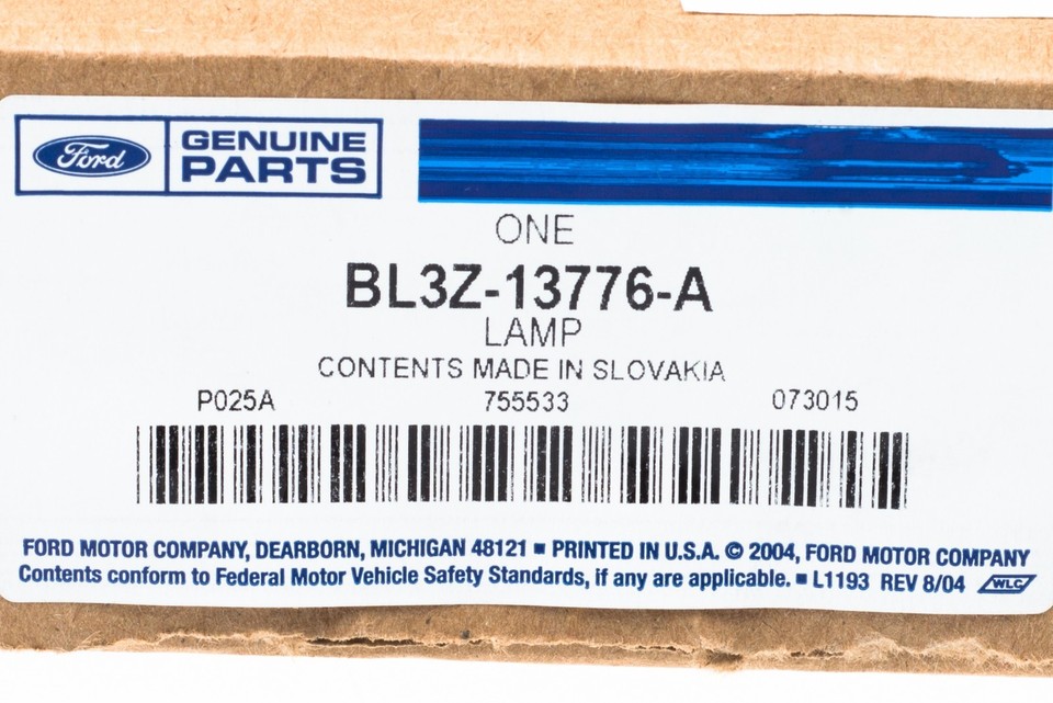 Ford E150 Econoline F150 Overhead Ceiling Roof Cab Dome Light Bulb Lens ...