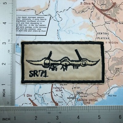 Patch , USAF , Vietnam US Air Force SR 71 Spy Plane Patch , Z1 | eBay